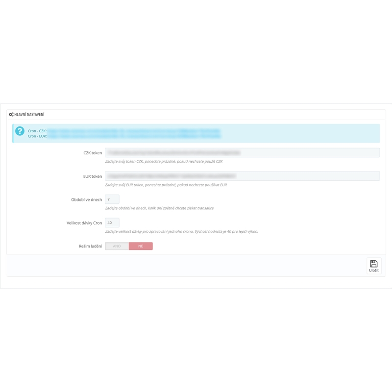 FIO Bank - payment matching
